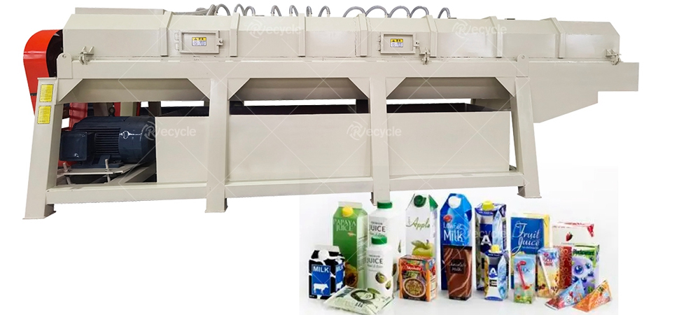 Paper-Plastic Recycling Production Line-Henan Recycle Equipment Co., Ltd